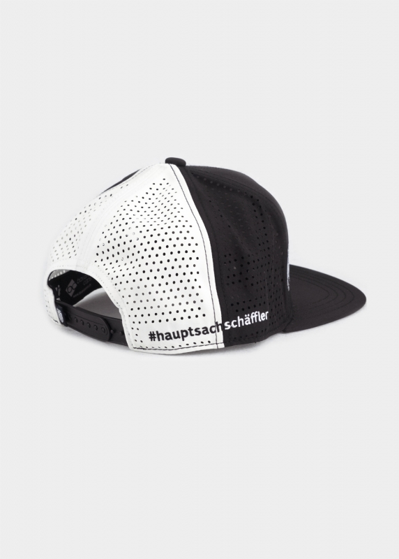 Bavarian Caps - "Schäffler Outdoor" - schwarz/weiß (Snapback)